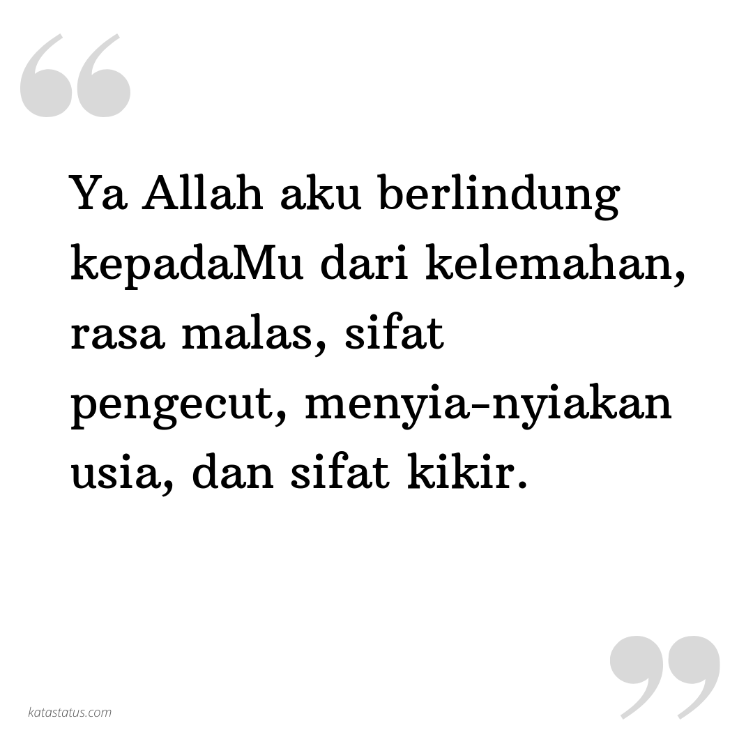 82 Kata Kata Tentang Rasa Malas - Chika Ciku